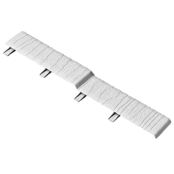 Light Grey Wood Effect Textured 270mm Feather edged Shiplap Cladding ...