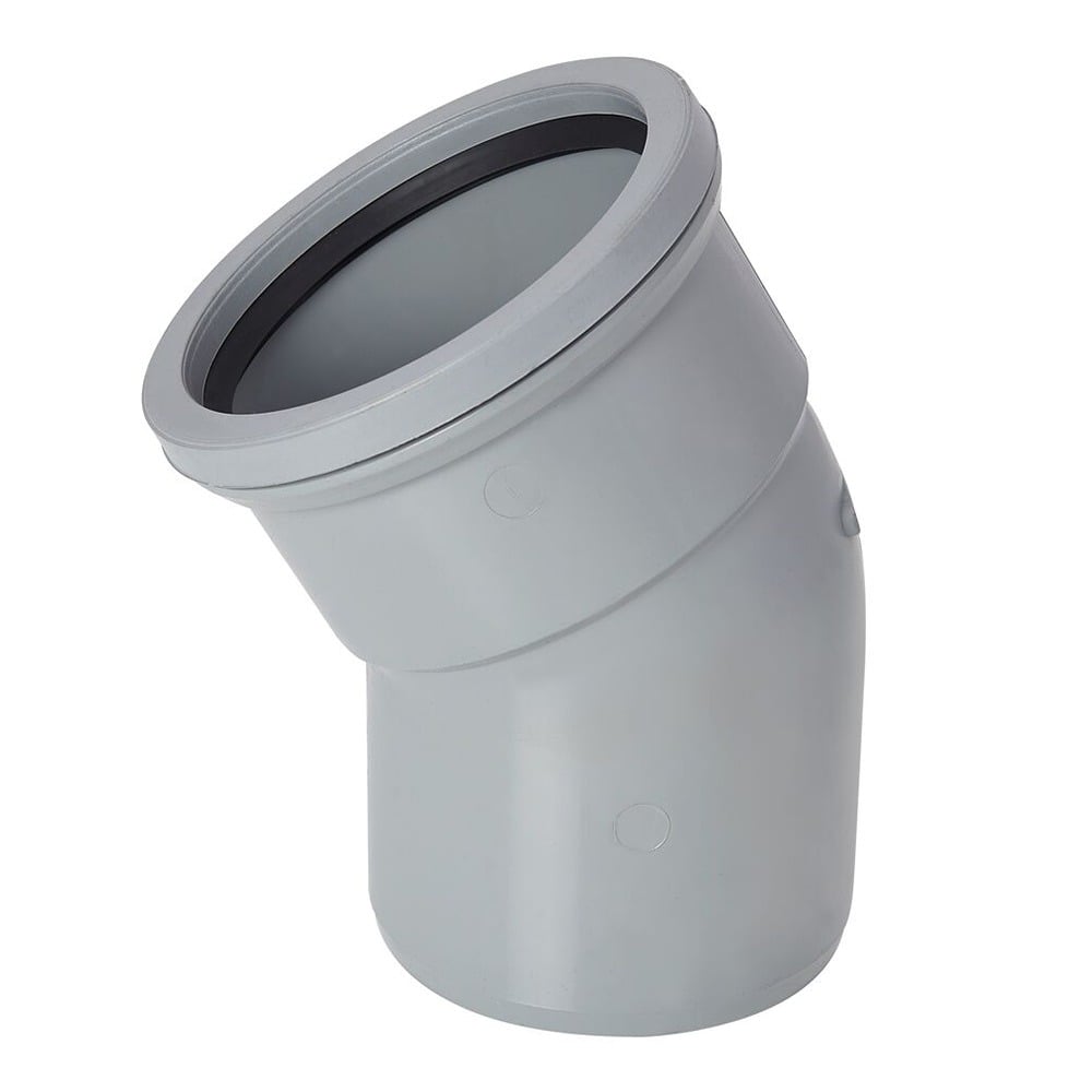 Grey 110mm Single Socket Pipe (3m | Kayflow) - National Plastics