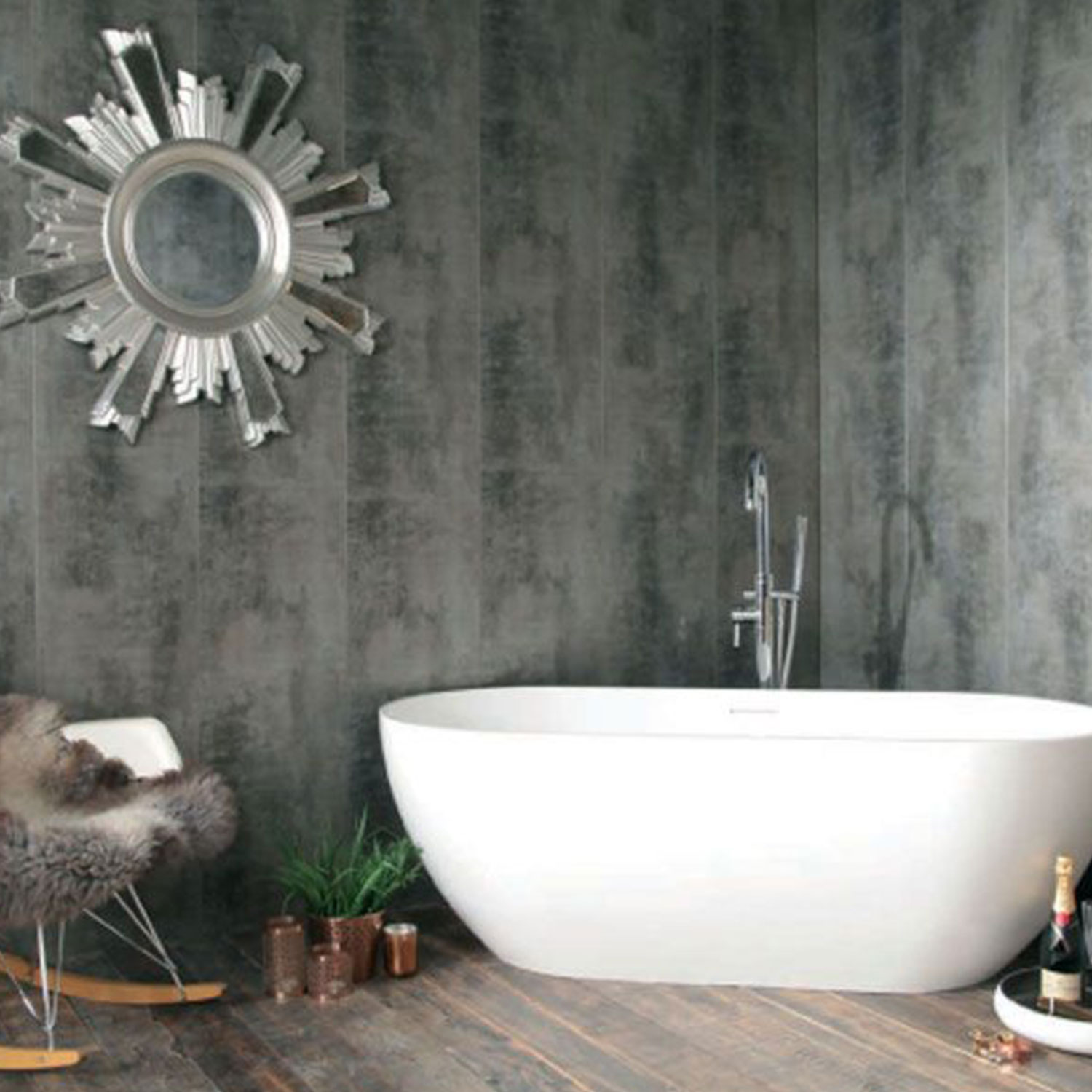 Fired Earth Tiles Bathroom